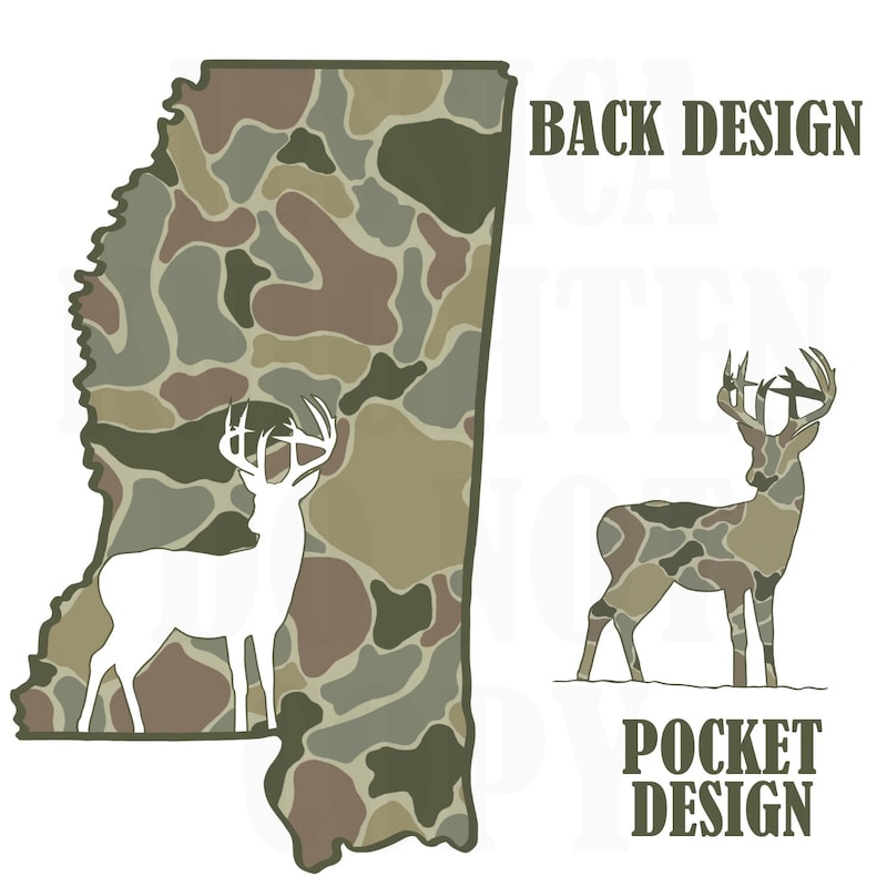 Camoflauge Deer Png - Etsy