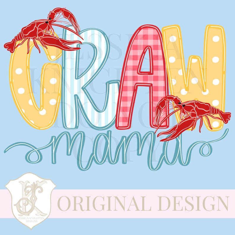 Crawfish Boil Season Seasoning PNG Design Transparent Sub Craw Mama ...
