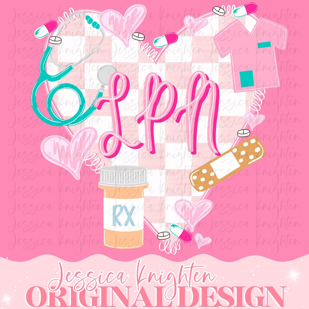 LPN Digital Lips Preppy Valentines PNG Pink XOXO Love Transparent Shirt ...