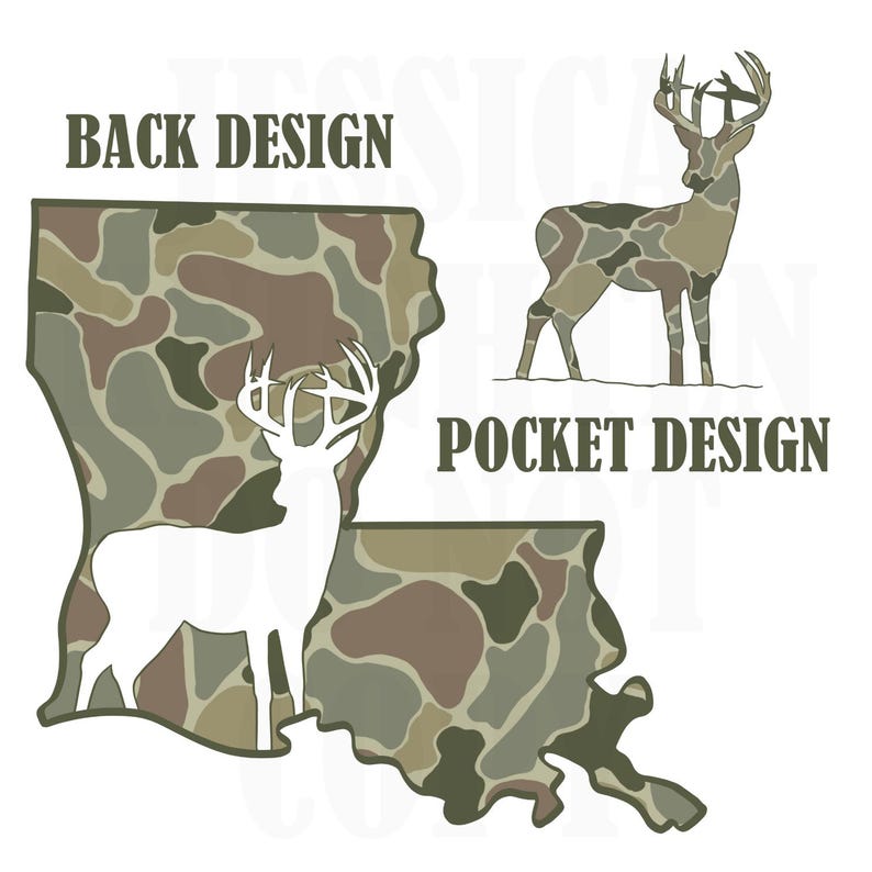 Men and Women Everyday Hunting PNG Digital Design Camo Deer Silhouette ...