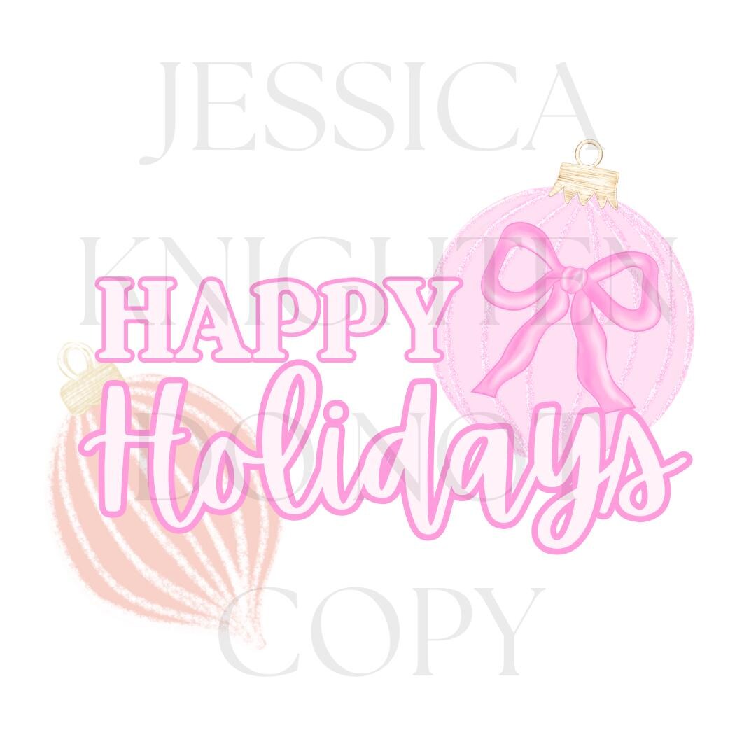Happy Preppy Christmas PNG, Hand Drawn 300 DPI Trendy Holidays Ho Ho Ho ...