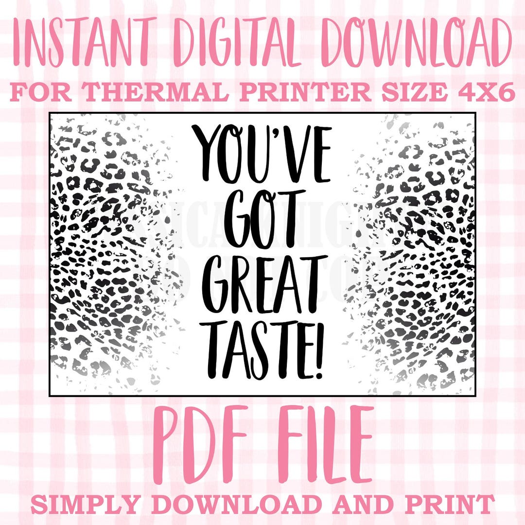 DIGITAL Thermal Printer Label for Small Businesses Preppy Sticker PDF ...