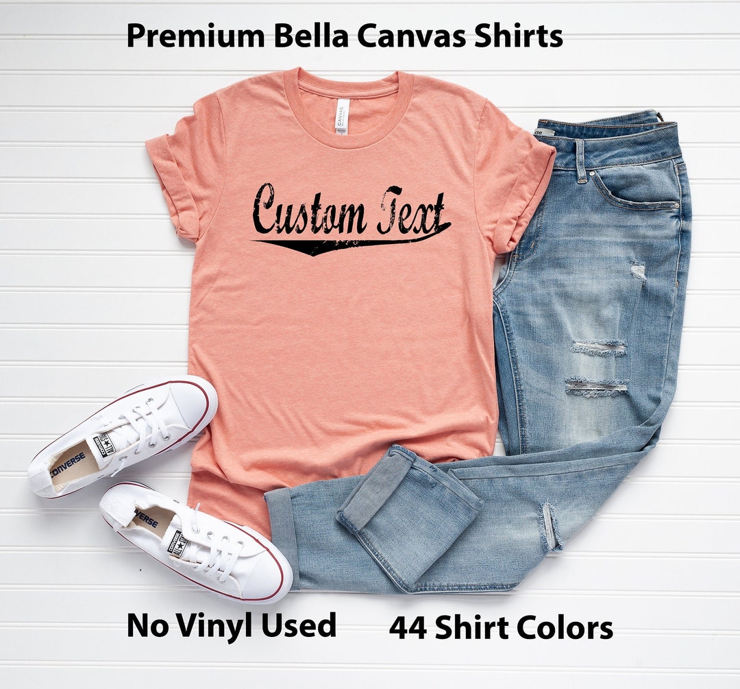 Vintage Custom Bella Tees - Etsy
