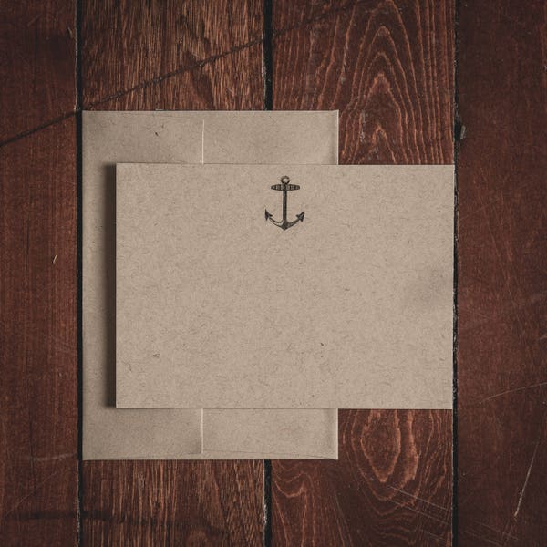 Nautical Note Cards - Etsy