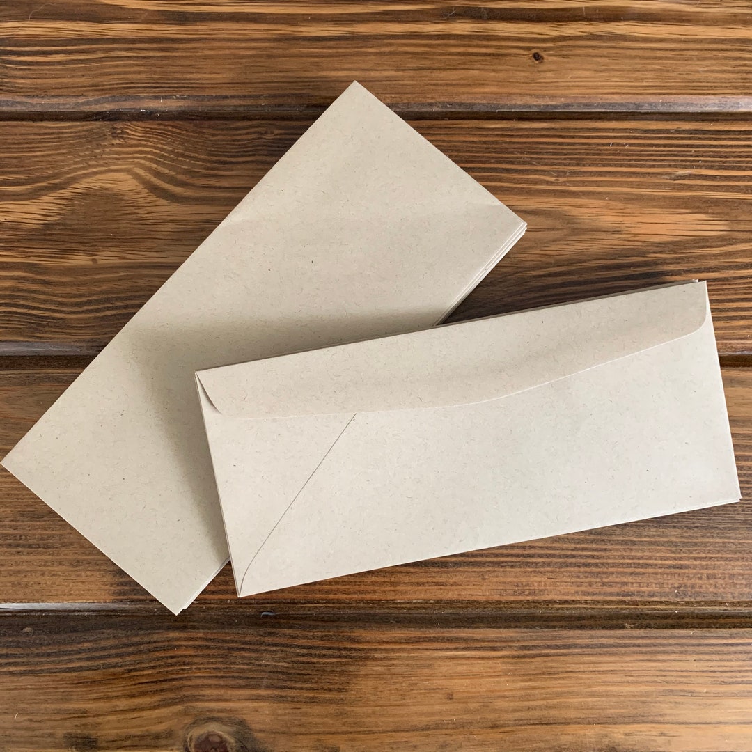 Kraft Letter Envelopes (50 Count) - Etsy