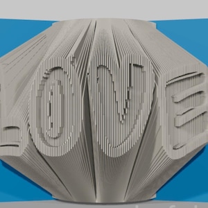 LOVE Book Folding Pattern • DIY Book Art Template (digital Download) - Etsy