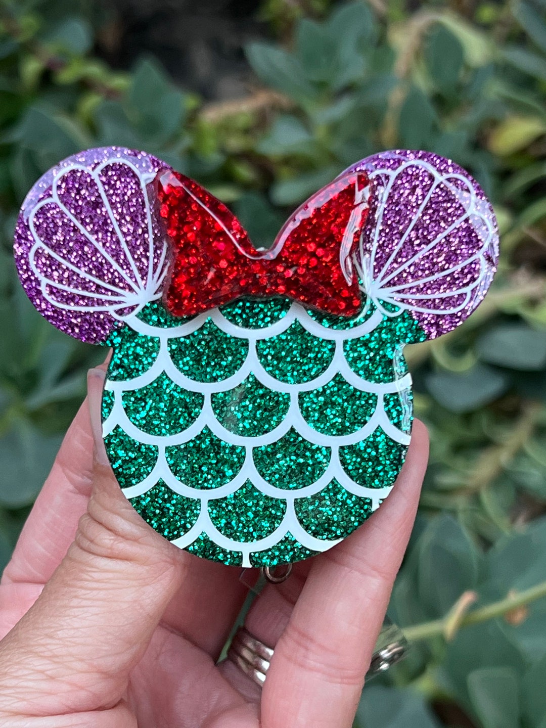 Mermaid Badge Reel - Etsy