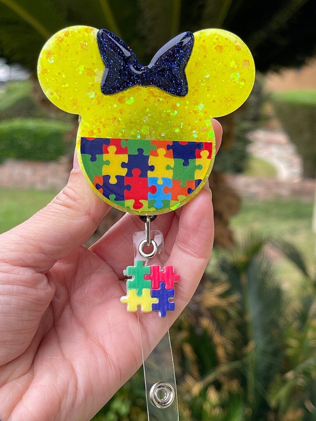 Autism Awareness Badge Reel - Etsy