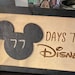 Days ‘til Disney Countdown Sign - Etsy