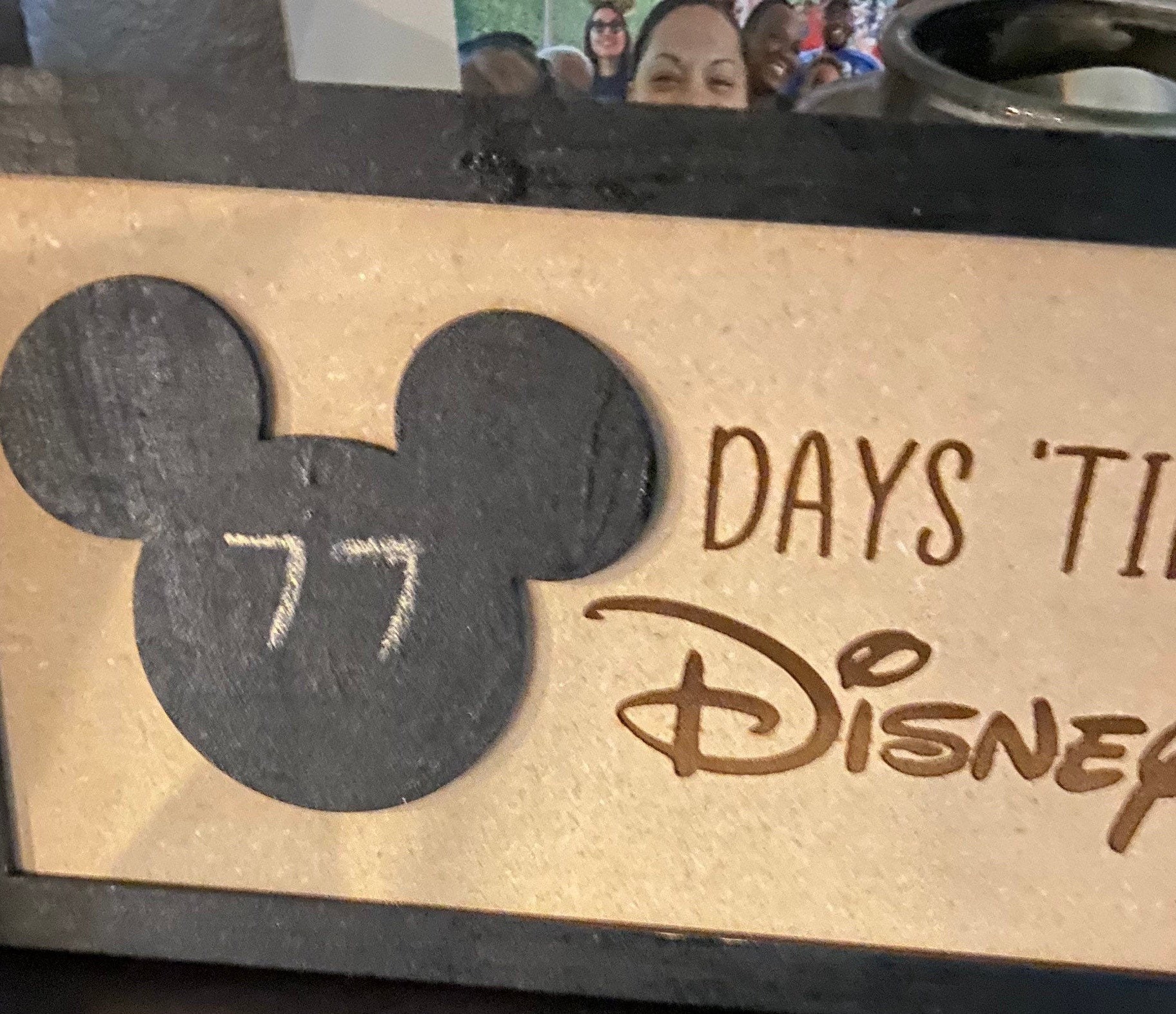 Days til Disney Countdown Sign - Etsy