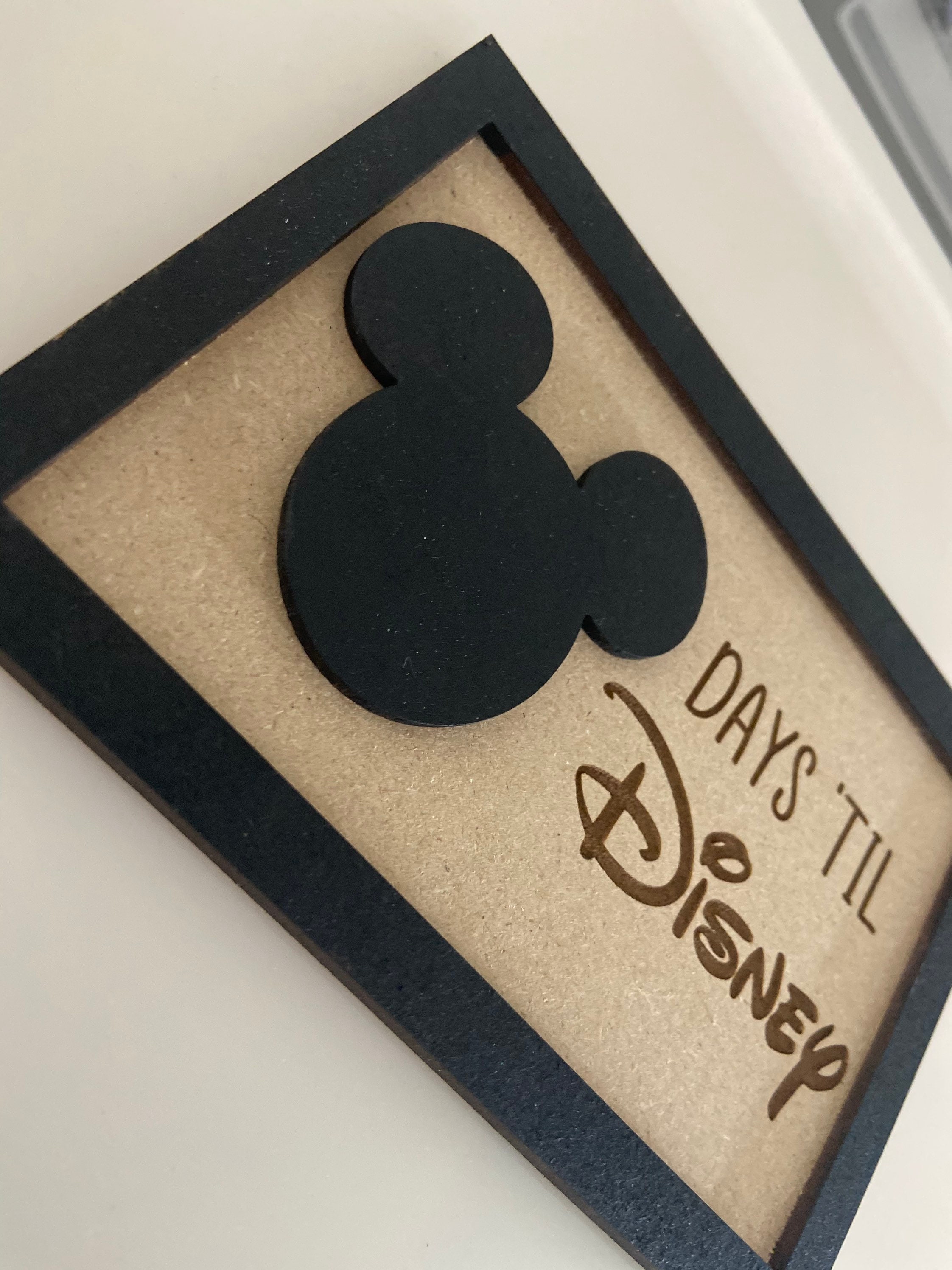 Days til Disney Countdown Sign - Etsy
