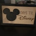 Days ‘til Disney Countdown Sign - Etsy
