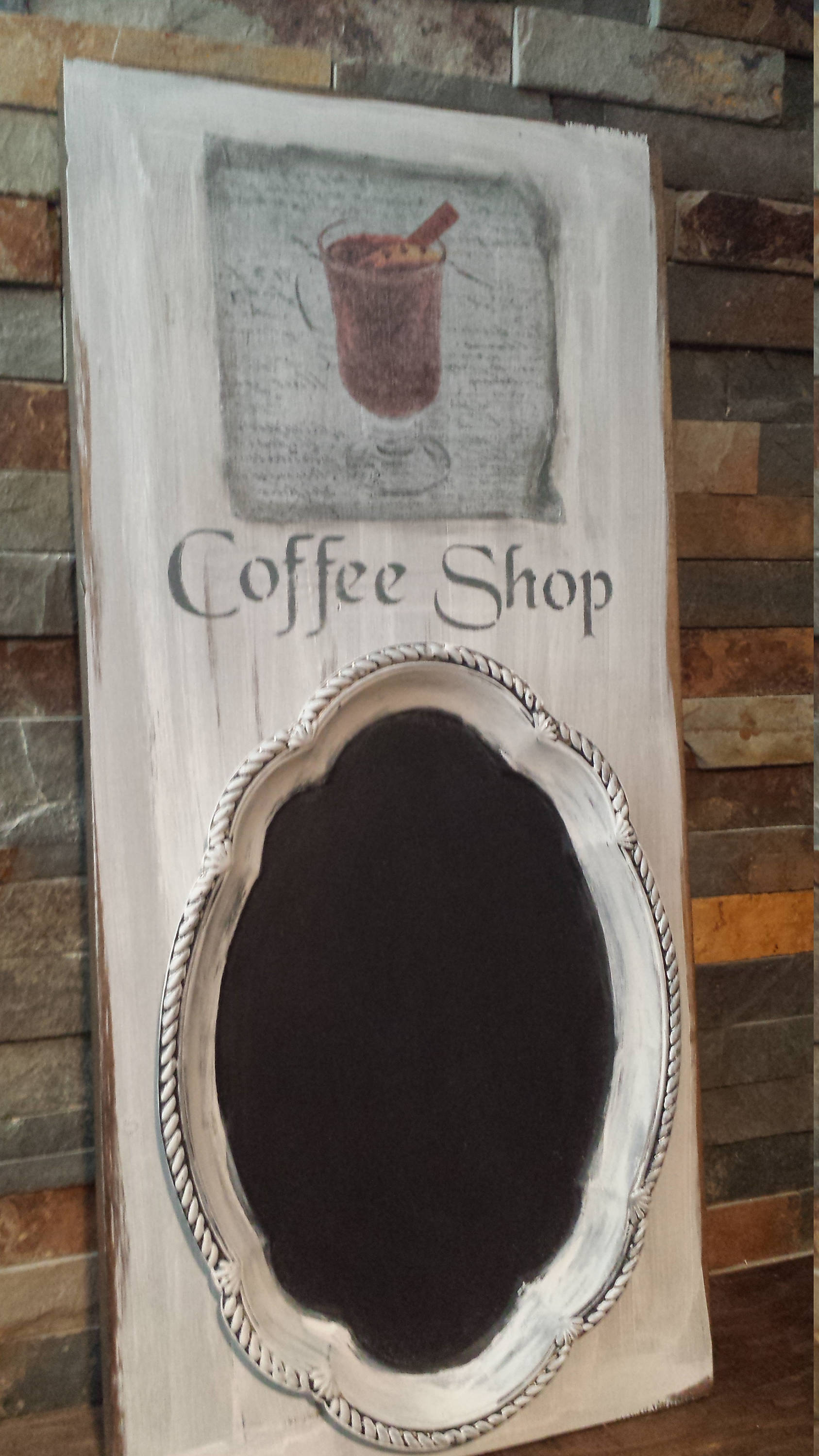 SHABBY CHIC Chalkboard/kitchen Sign/coffee Shop/bakery/kitchen - Etsy ...