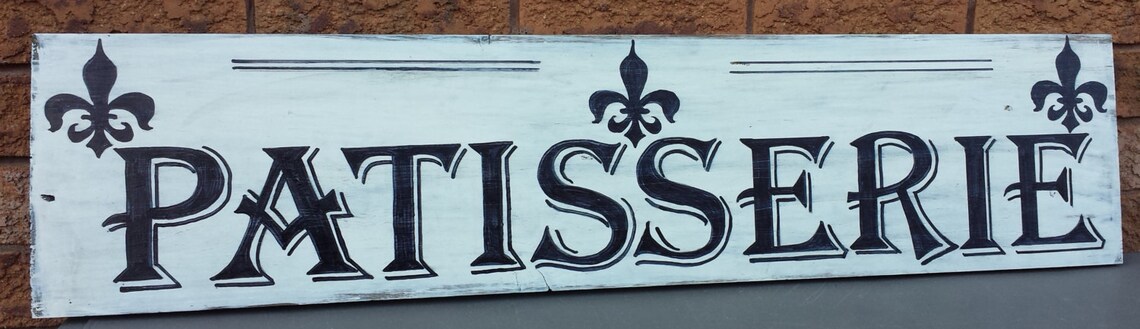 PATISSERIE FRENCH PASTRY Sign/bakery Sign/kitchen Sign/dining - Etsy Canada