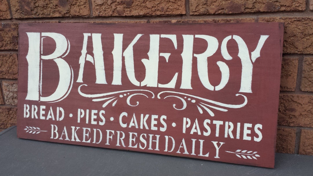 BAKERY Sign/kitchen/sign/coffee Shop Sign/farmhouse Decor - Etsy