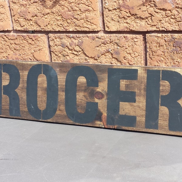 Grocery Sign - Etsy