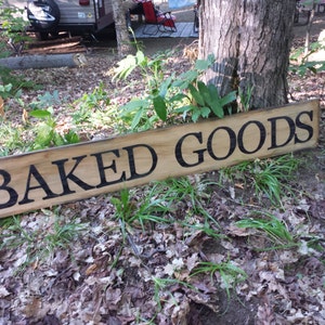 FARMHOUSE KITCHEN Sign/bakery Sign/color Options/baked Goods Sign ...