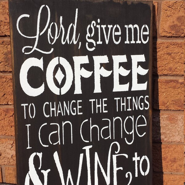 Lord Give Me Coffee - Etsy
