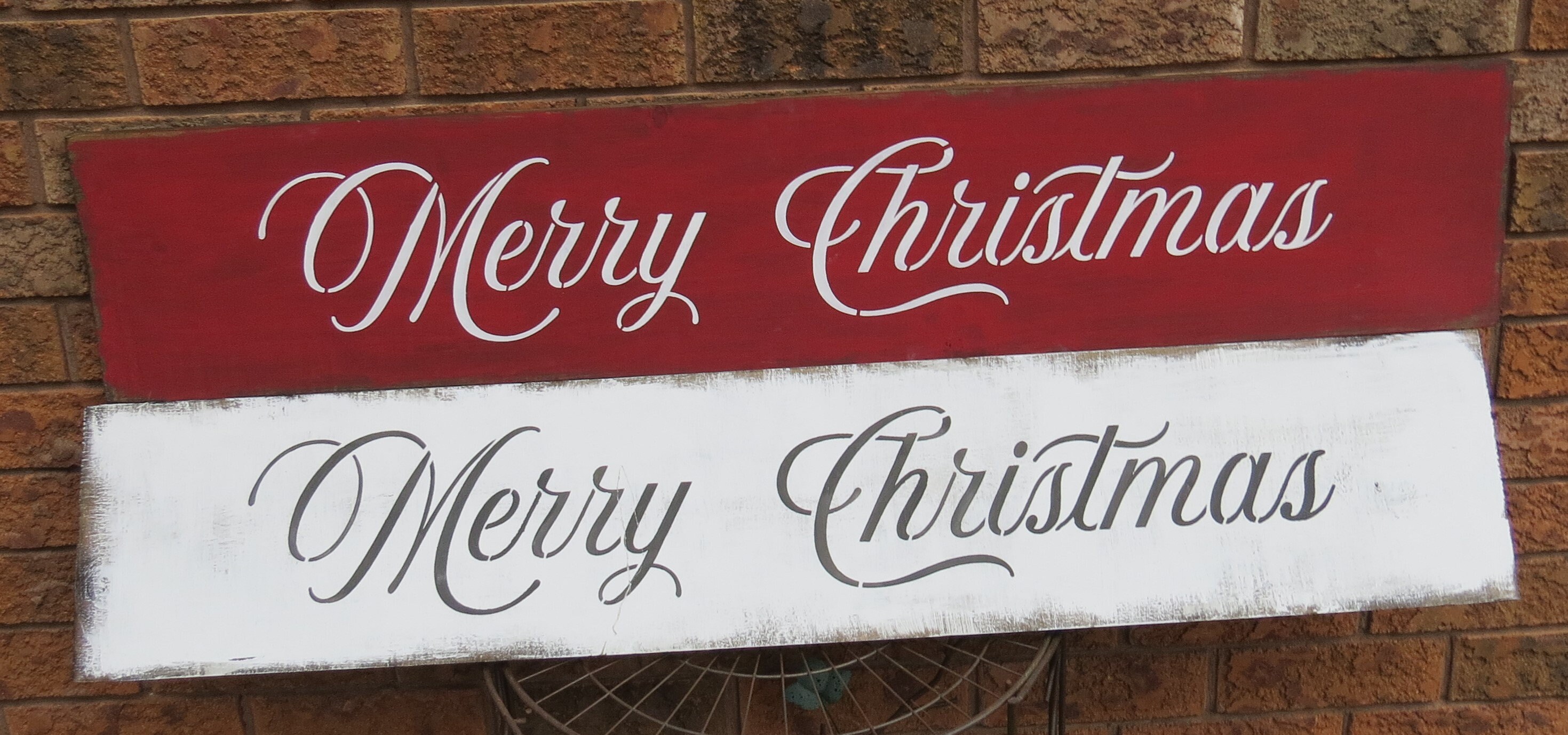 4 Ft. Long MERRY CHRISTMAS Sign/mantle Decor/holiday Entrance - Etsy Canada