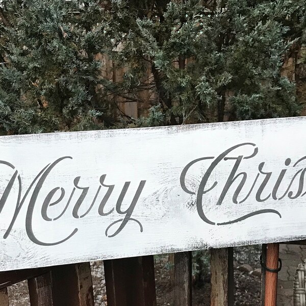 Large Christmas Sign - Etsy