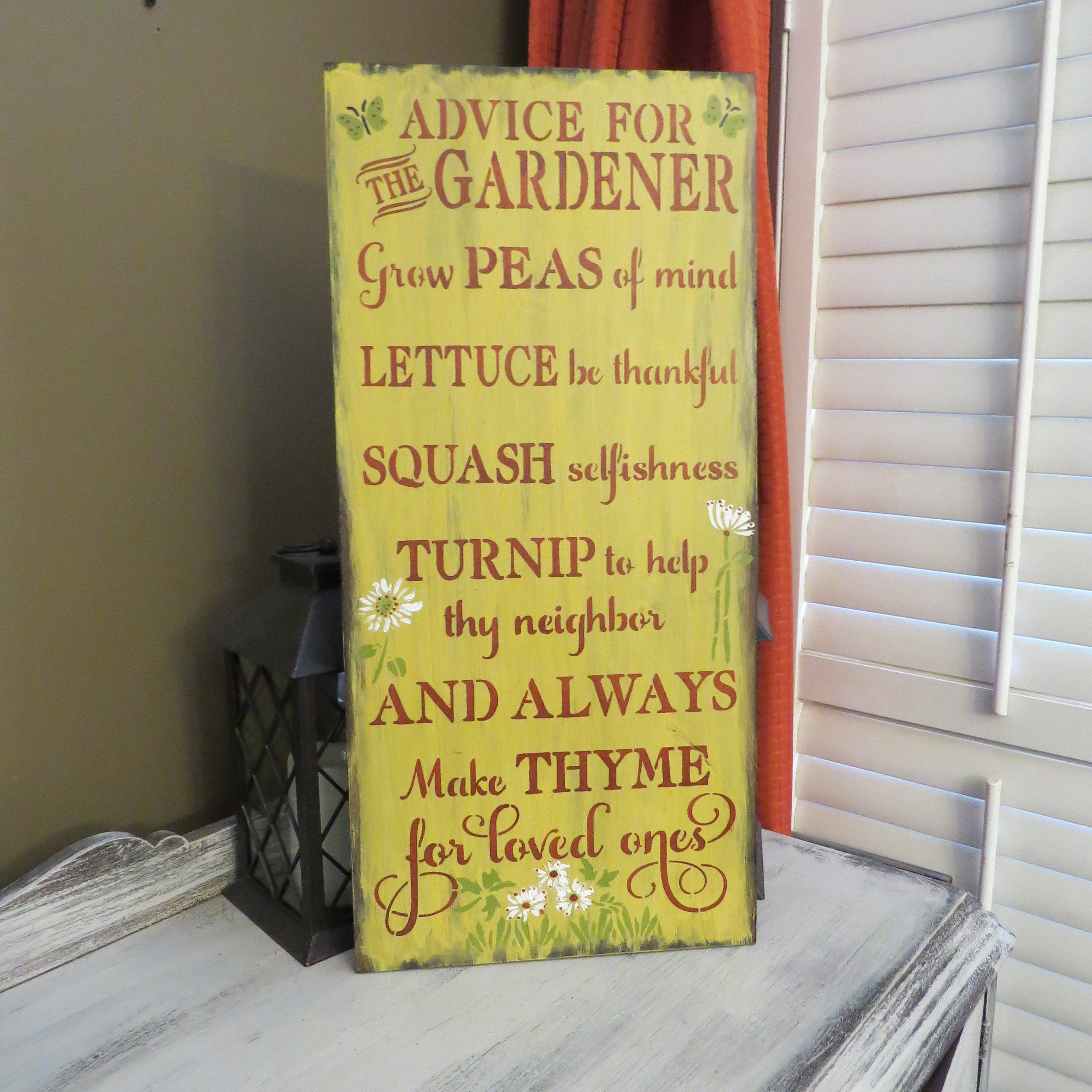 GARDEN SIGN/ ADVICE for the Gardener/garden Shed Sign/potting - Etsy UK