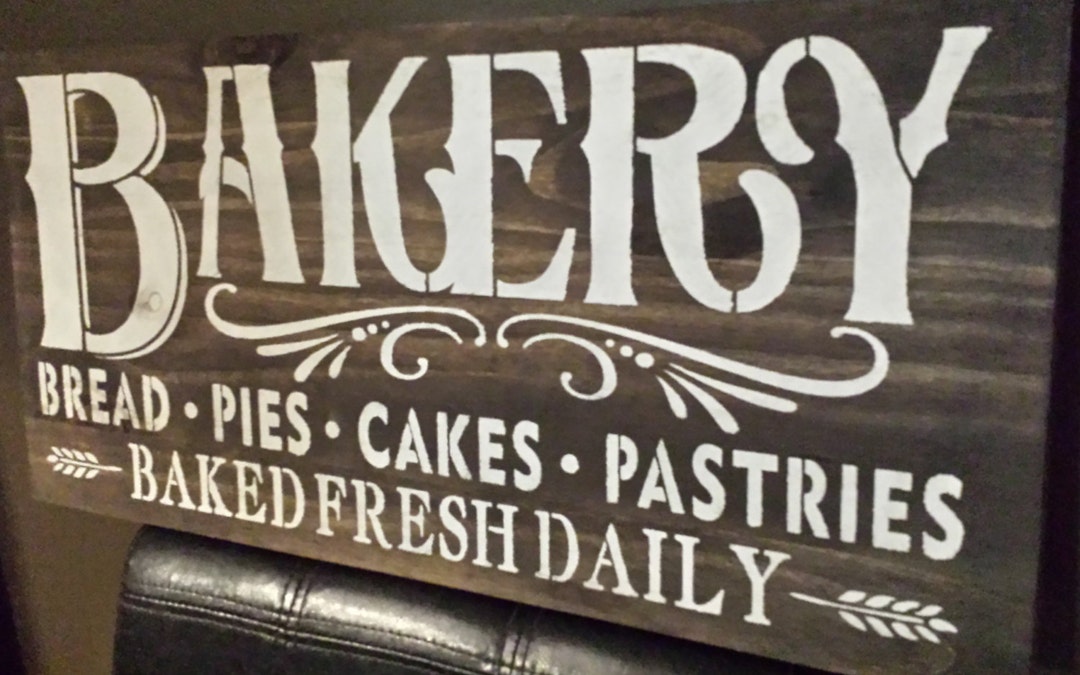 BAKERY SIGN/KITCHEN Sign/bake Shop Decor/mothers Day Gift/hostess ...