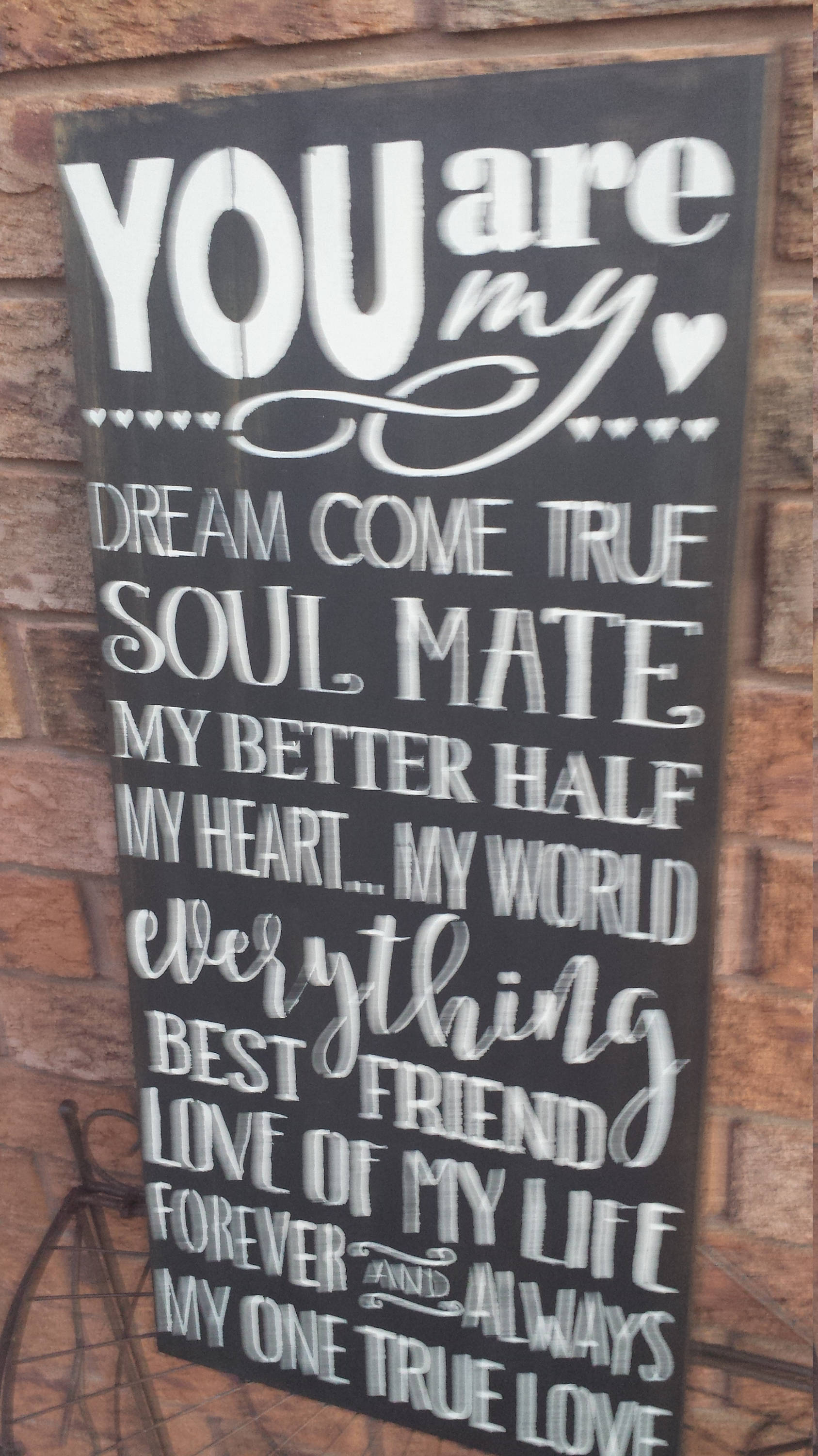 VALENTINE Sign/SOUL MATE Sign/Engagement/Wedding/5 Year | Etsy