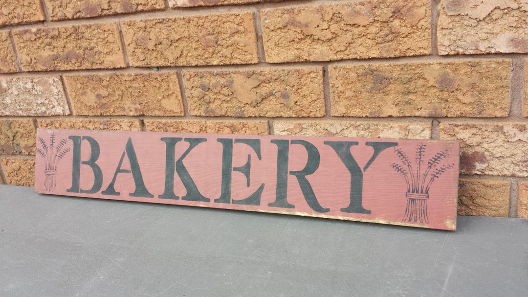 BAKERY Sign/kitchen Sign/bakery Shop Decor/coffee Shop - Etsy