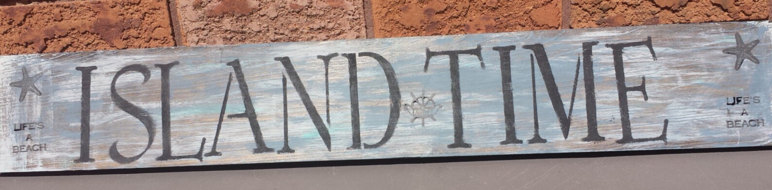 NAUTICAL ISLAND TIME Sign/beach House Signs/lake Sign/cottage | Etsy