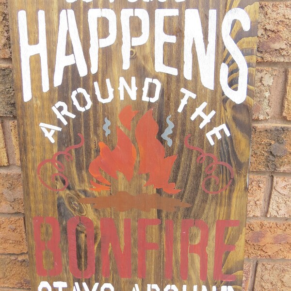 Bonfire Signs - Etsy