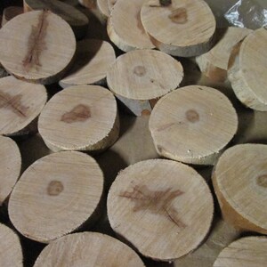 Natural Wood Slices, Tree Branch Slices, Rustic Tree Slices Wood Rounds ...