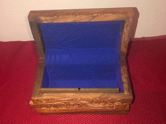 Secret Lock Box / Hidden Lock Box / Rustic Box / Jewelry Box / - Etsy ...
