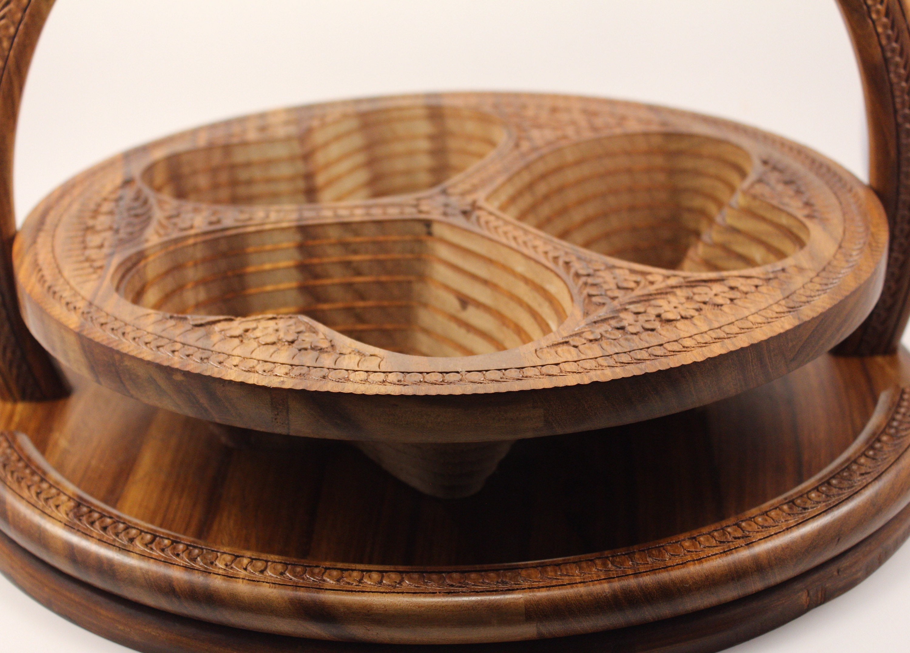 Wooden Trivet to Basket / Housewarming Gift / Centerpiece | Etsy