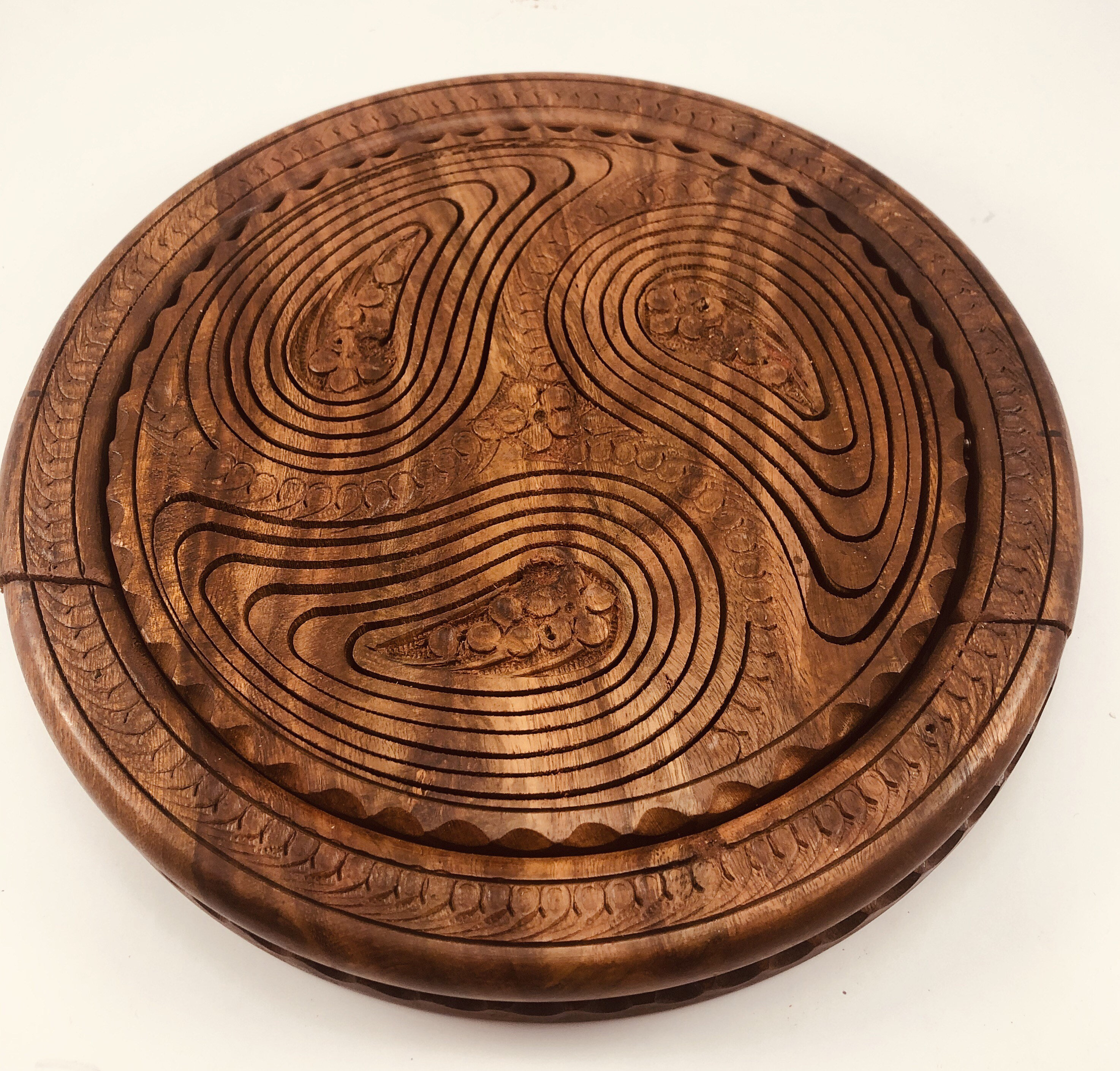 3 Compartment Basket / Trivet to Basket / Housewarming Gift / Handmade ...