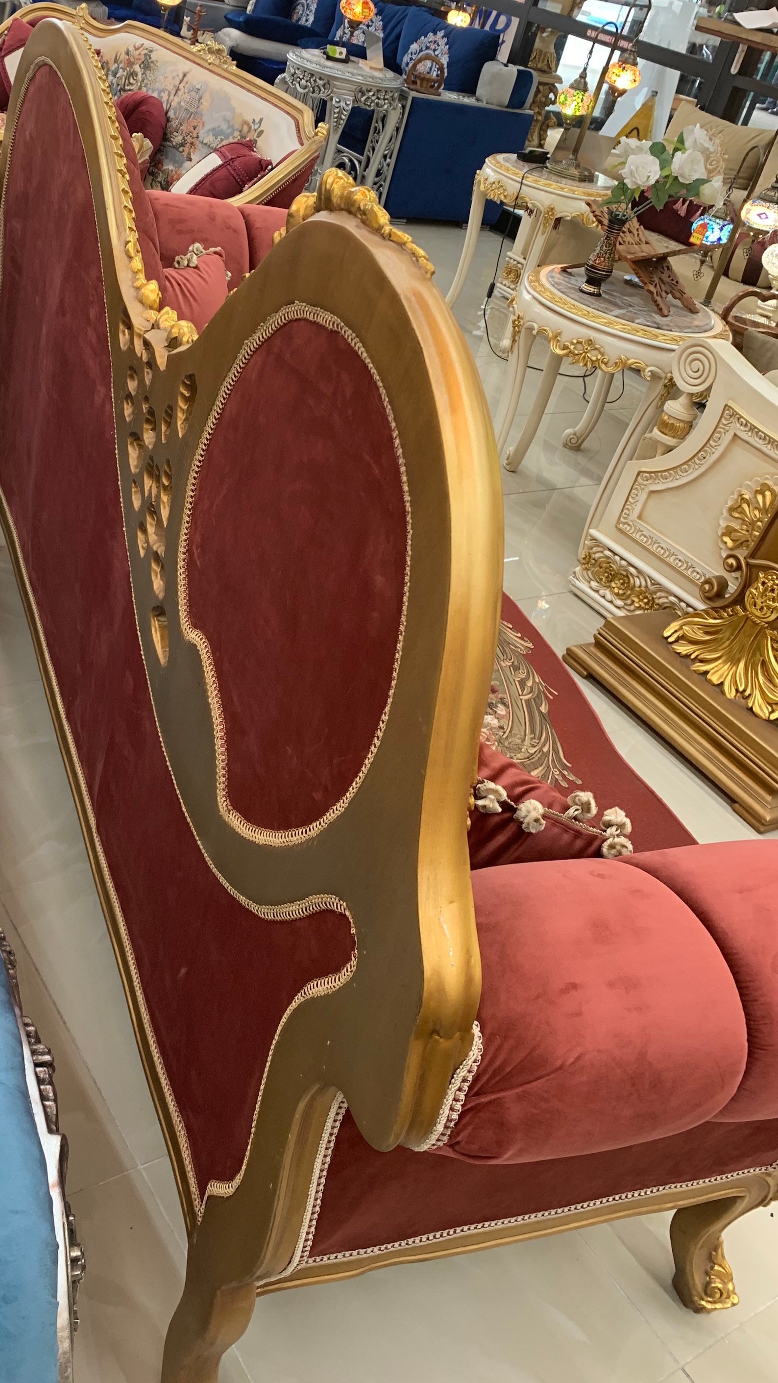 Gold Plated Sitting - Luxurious Couch - Gold Plated Furniture ...