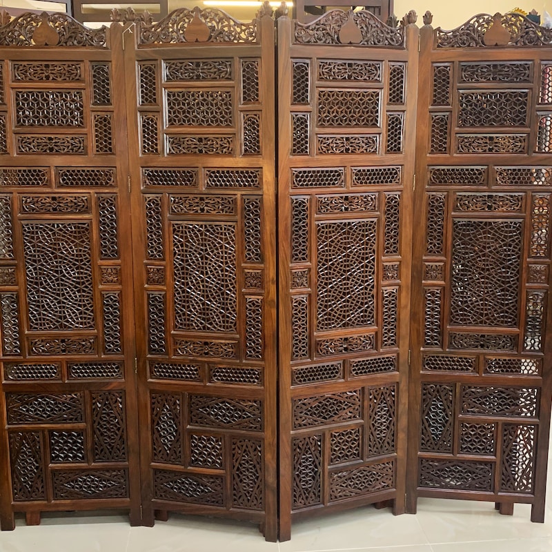 Wood Room Divider - Etsy