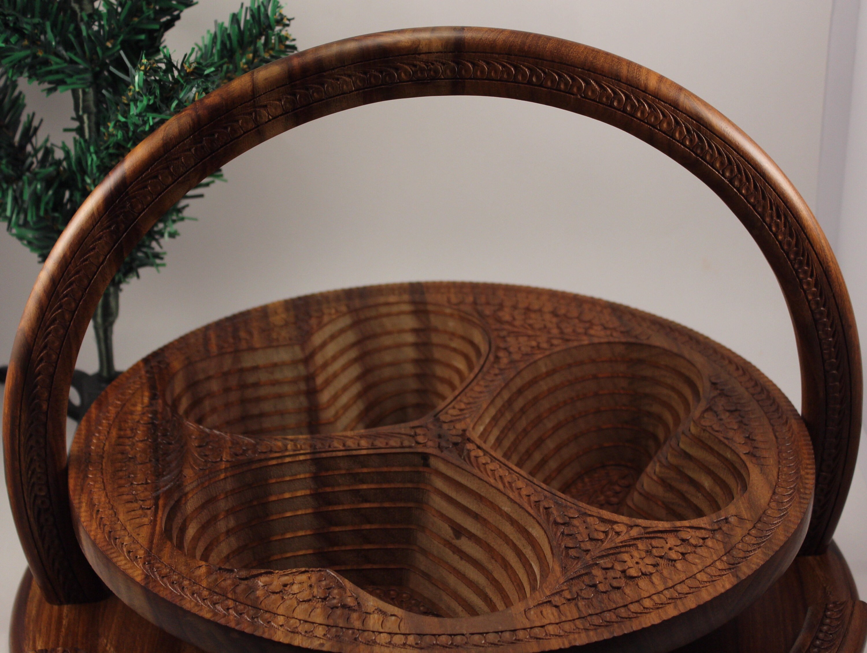 Wooden Trivet to Basket / Housewarming Gift / Centerpiece | Etsy