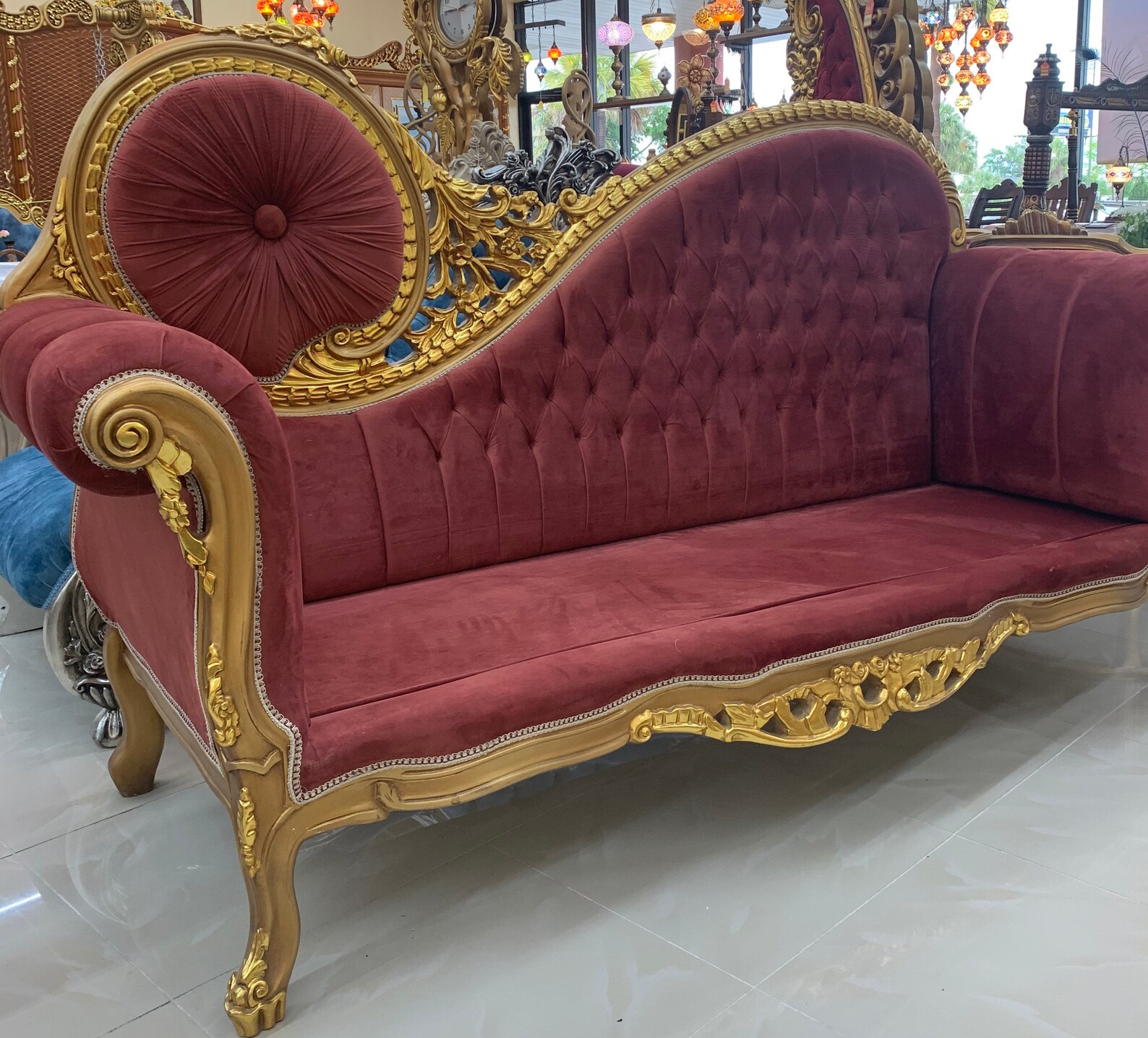 Gold Plated Sitting - Luxurious Couch - Gold Plated Furniture ...