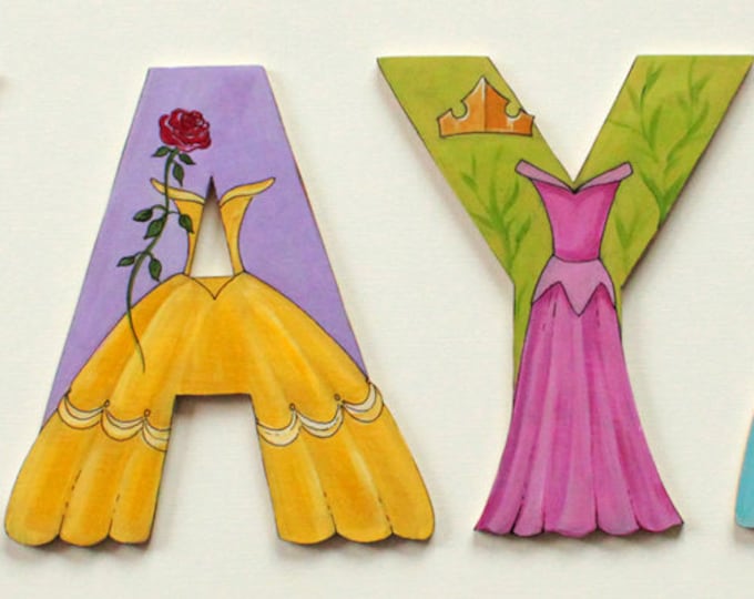 Princess Letters Personalized Princess Letter Custom - Etsy