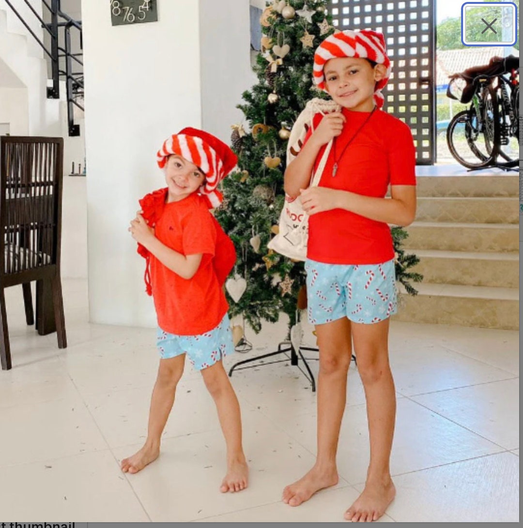 Matching Family Holiday Swimsuits: Custom Festive Swimwear - Etsy