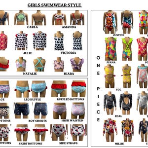 Family Visual Arts Matching Swimwear Collection | Mix & Match Sizes ...