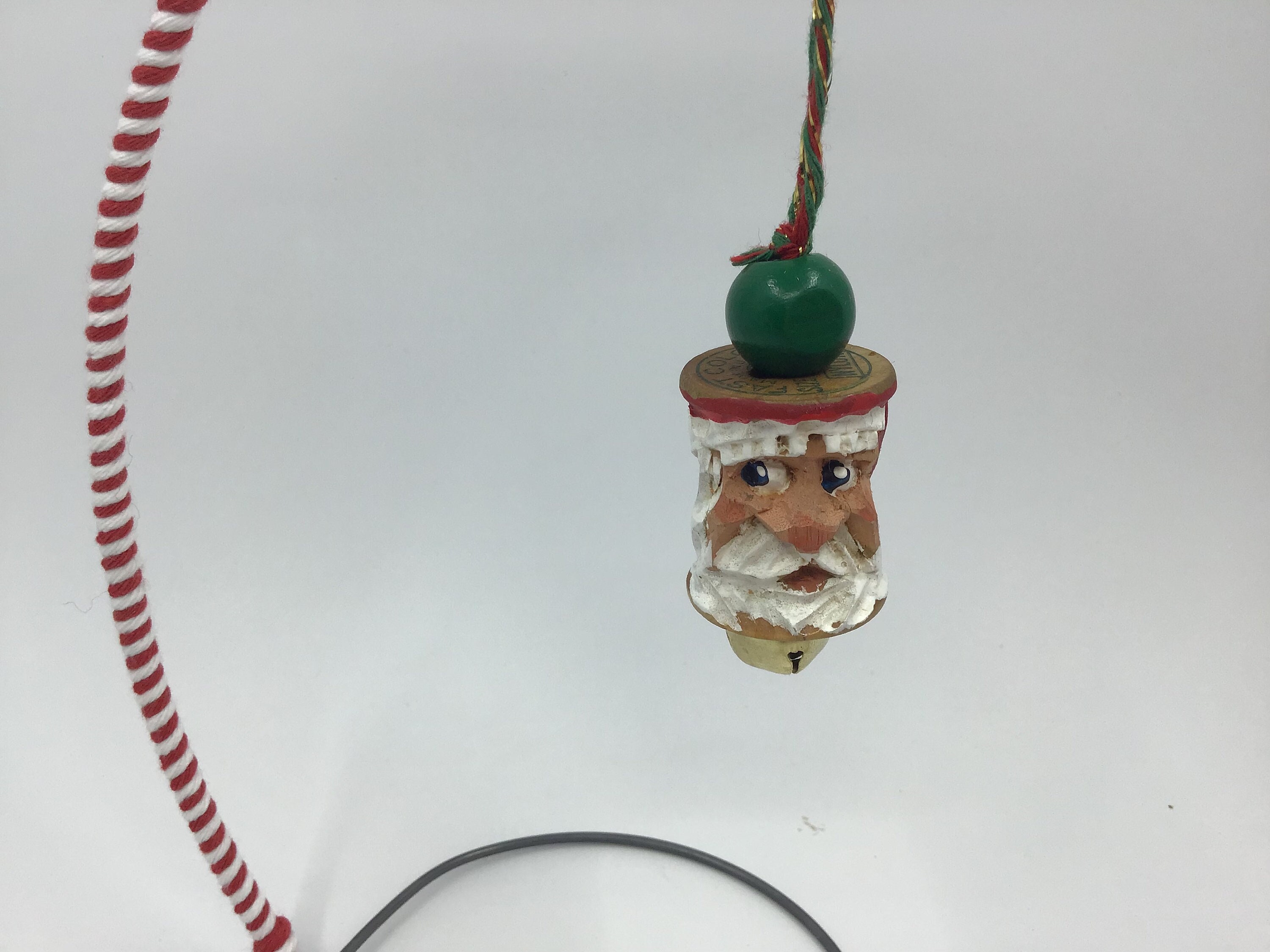 Handmade Hand Carved Vintage Thread Spool Santa Sewing - Etsy