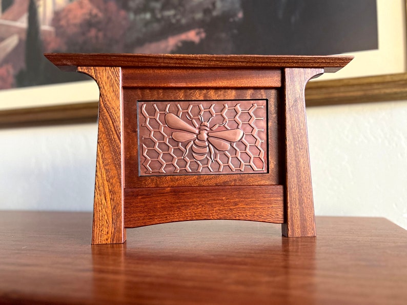 Copper Bee Art: Mission Style Sapele Wood Frame - Etsy