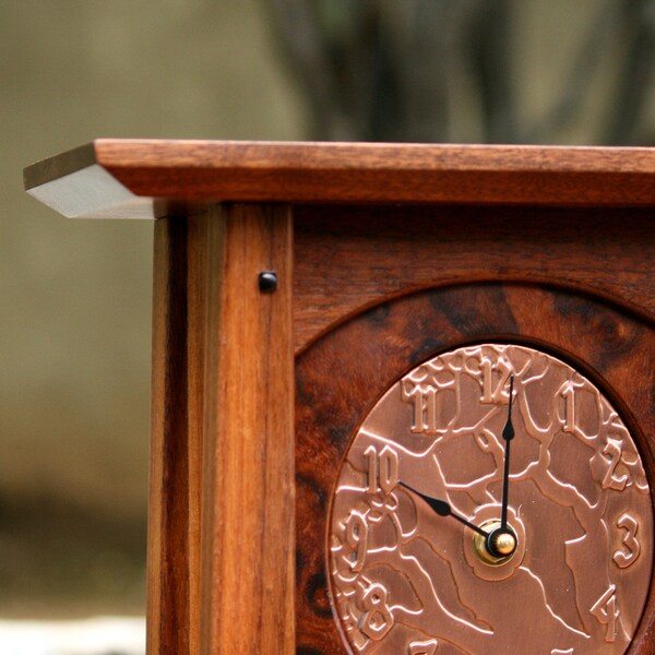 Walnut Clock - Etsy