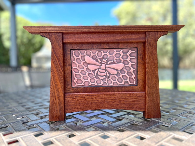 Copper Bee Art: Mission Style Sapele Wood Frame - Etsy