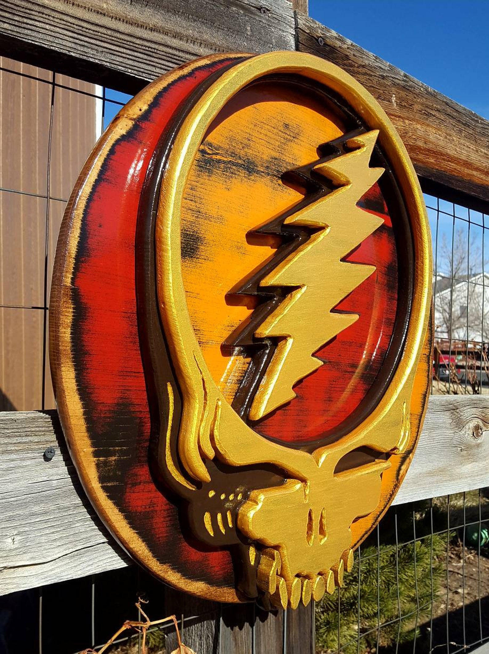 SKULL 13 POINT BOLT | Etsy