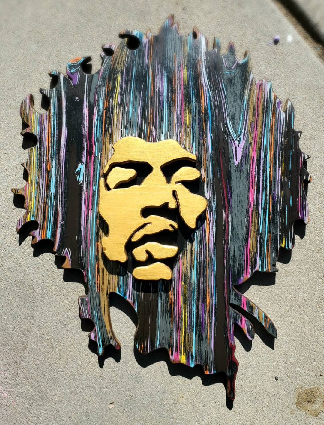 JIMI HENDRIX Wooden Sign wall Sign Wall Decor Wall Art - Etsy