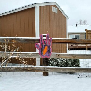 JERRY GARCIA Wall Art (jerry Hand | Grateful Dead | Wall Sign | Wall ...