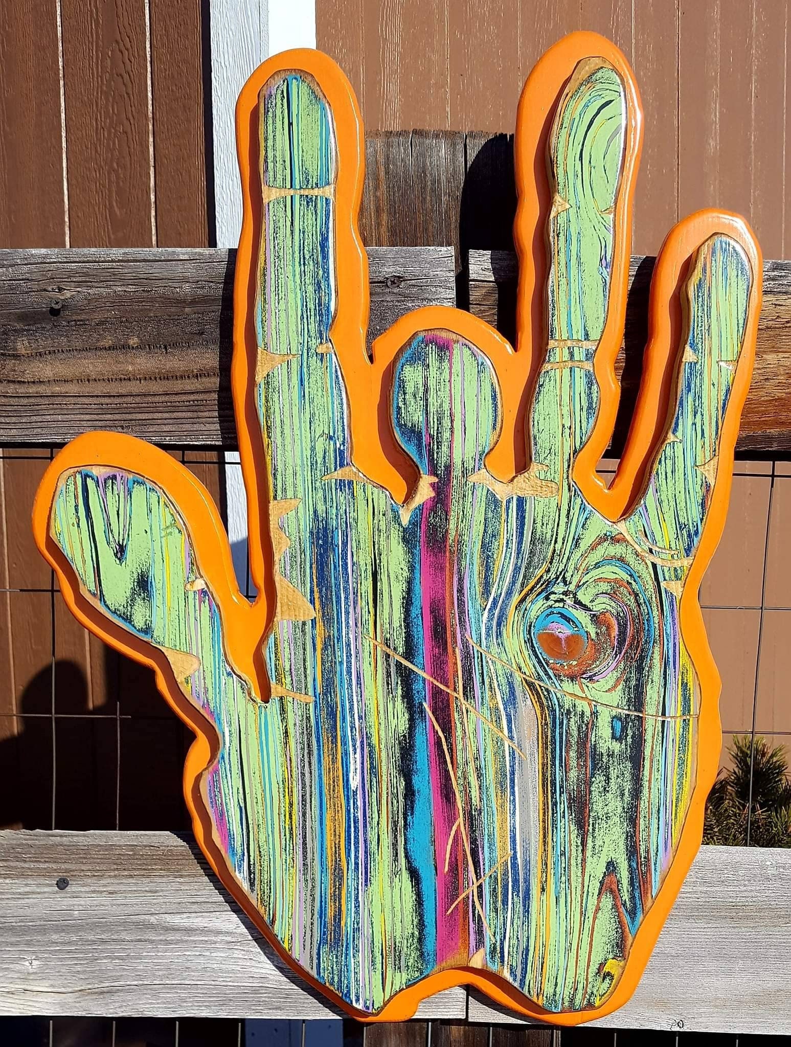 JERRY GARCIA Wall Art jerry Hand Grateful Dead Wall Sign - Etsy