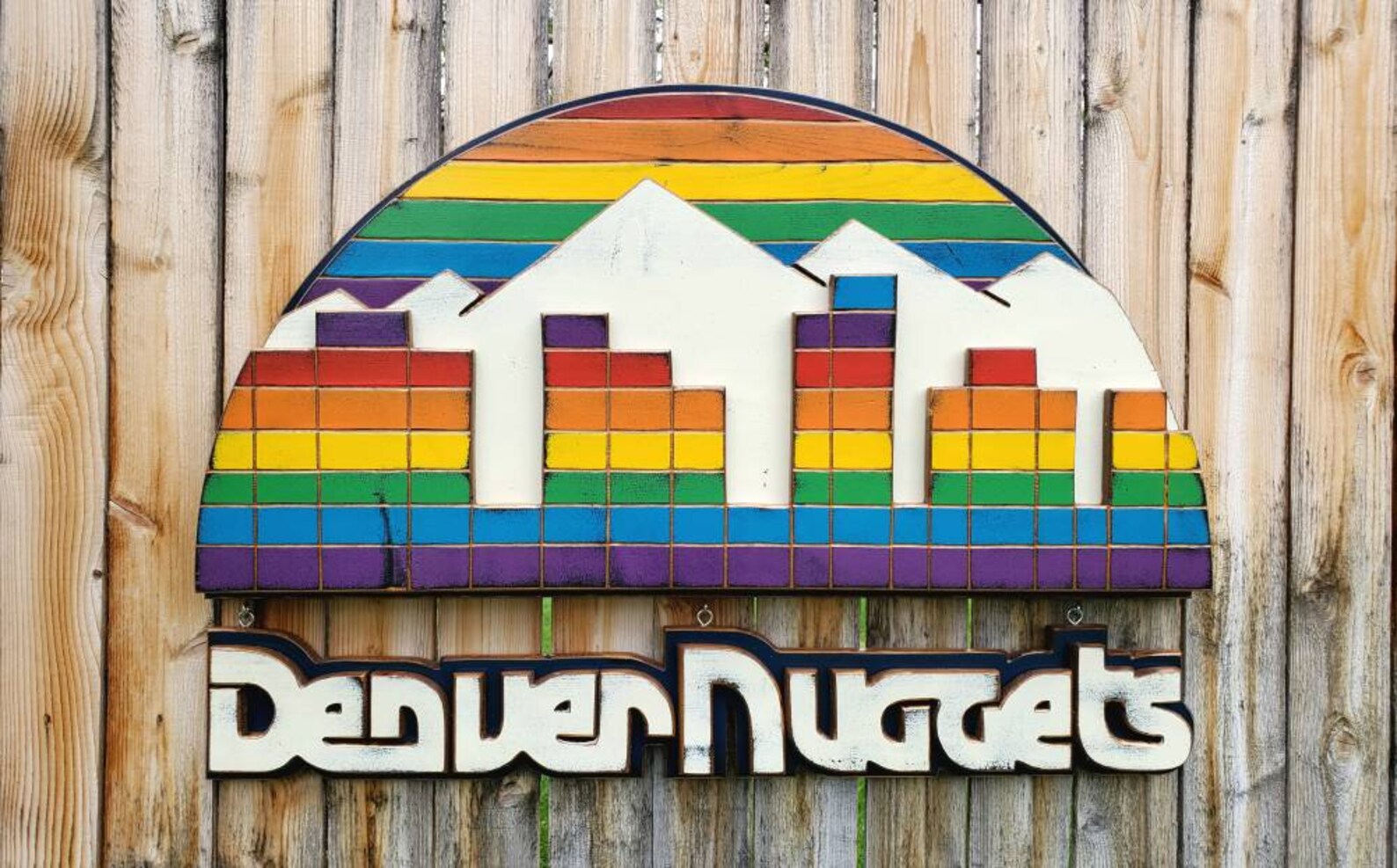 DENVER NUGGETS 3D Wall Sign Wall Art Wall Decor - Etsy